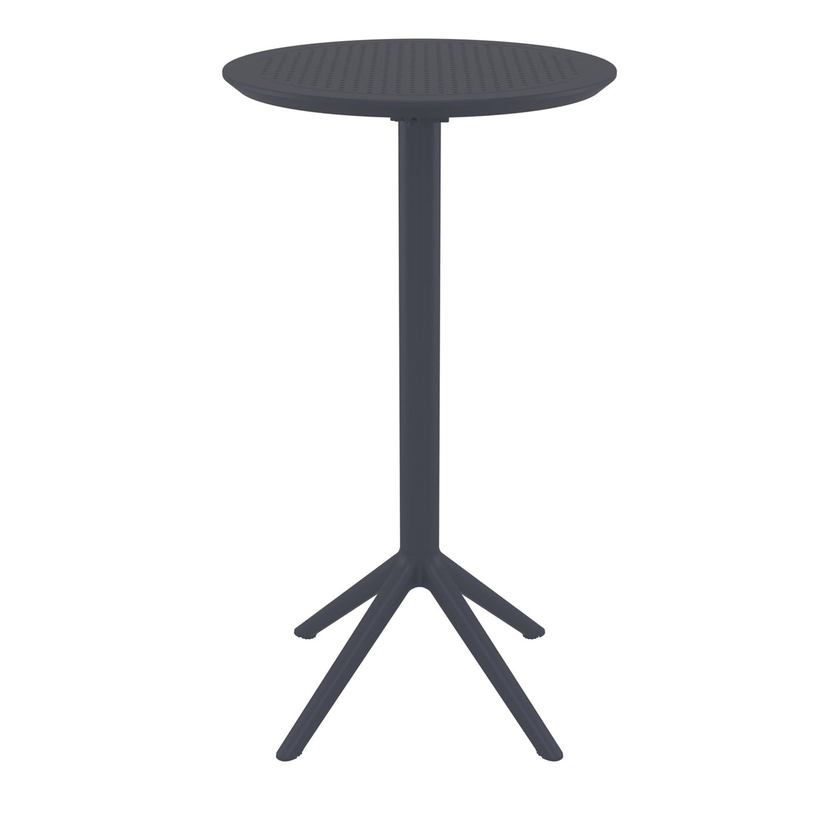 Buy Mika Outdoor Bar Table (Round Top) Anthracite | Bar Stool Home