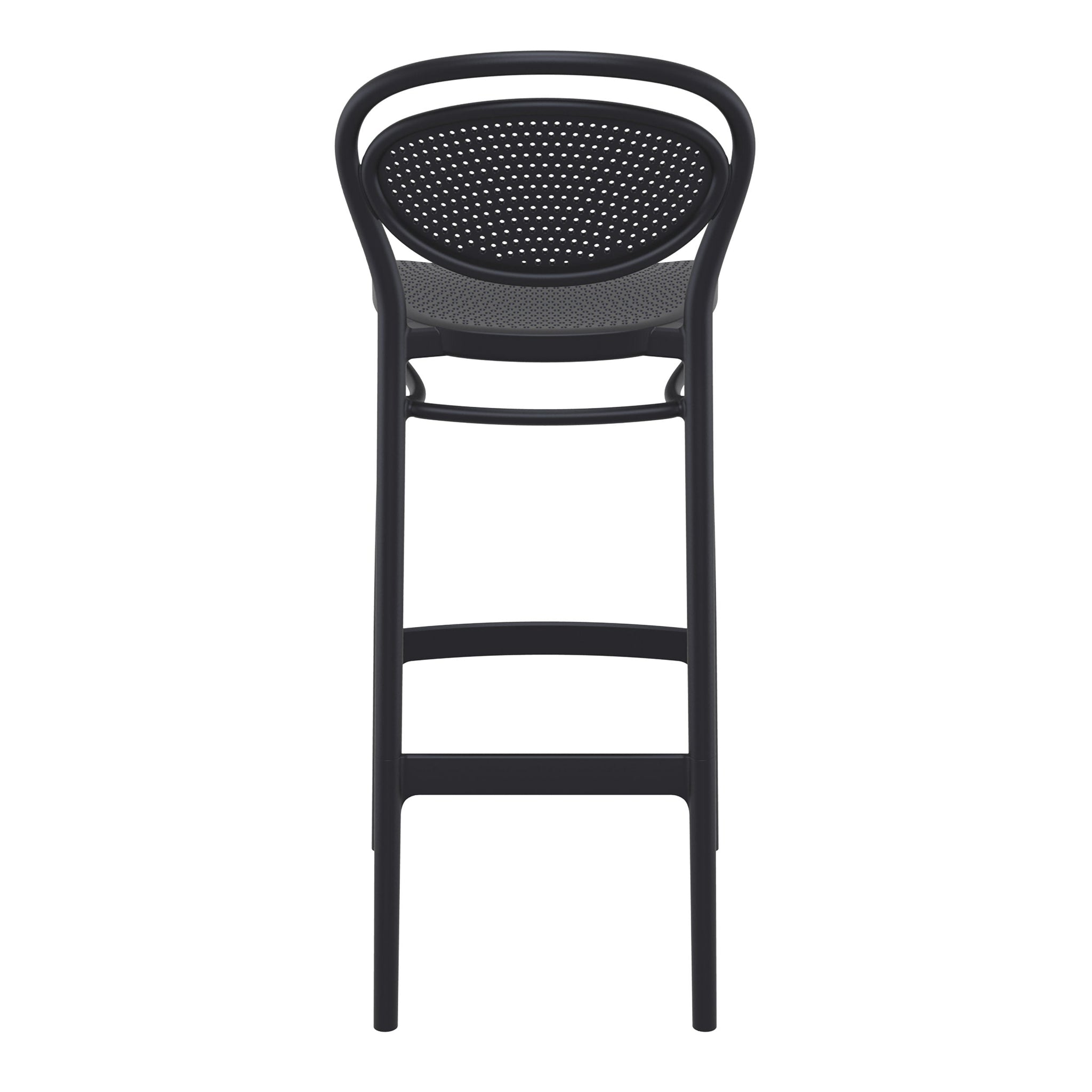 Buy Nova Outdoor Bar Stool Black 65cm | Bar Stool Home